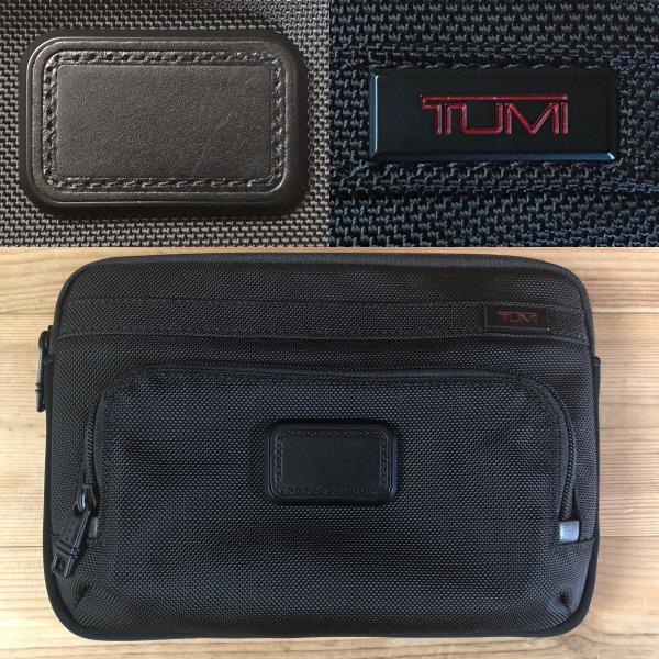 新同品 ★ TUMI JAL機内販売 限定 ALPHA2 MINI TABLET COVER CASE BLACK ★ 希少 トゥミ ...