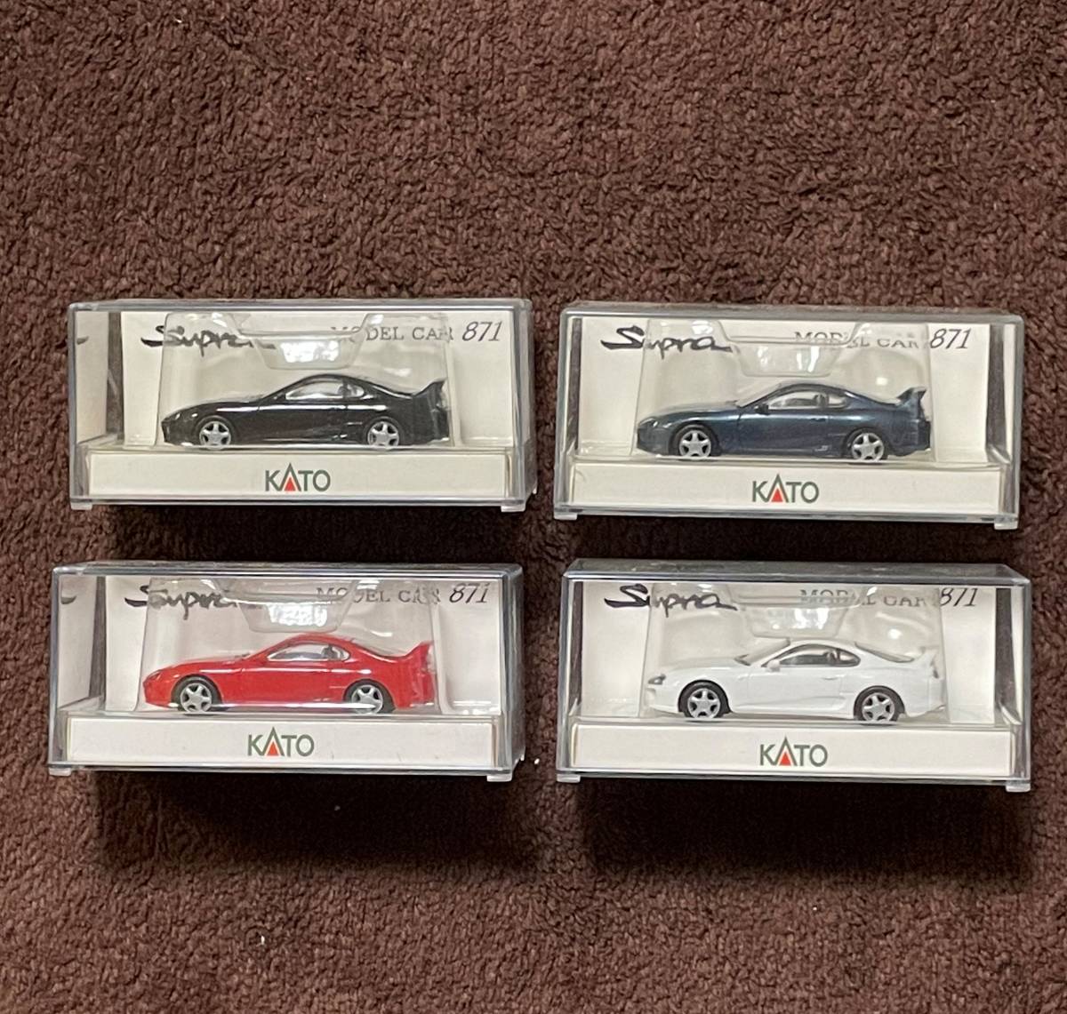★KATO★1/87 トヨタ スープラ （レッド、ブラック、ホワイト、ブルーメタリック）★4台セット【送料込み】の落札情報詳細 - Yahoo!オークション落札価格検索 オークフリー