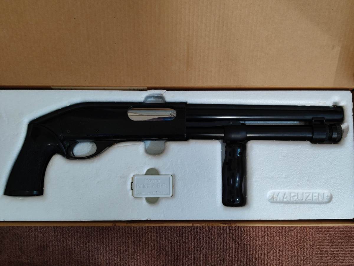 【やや傷や汚れあり】☆ガスガン☆Remington 870 Bulldog Maruzen 中古品 Used の落札情報詳細| ヤフオク落札 ...