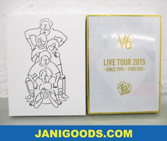 【やや傷や汚れあり】V6 DVDセット LIVE TOUR 2017 The ONES 初回盤A/LIVE TOUR 2015 SINCE 1995～FOREVER 初回生産限定盤A 2点 ...