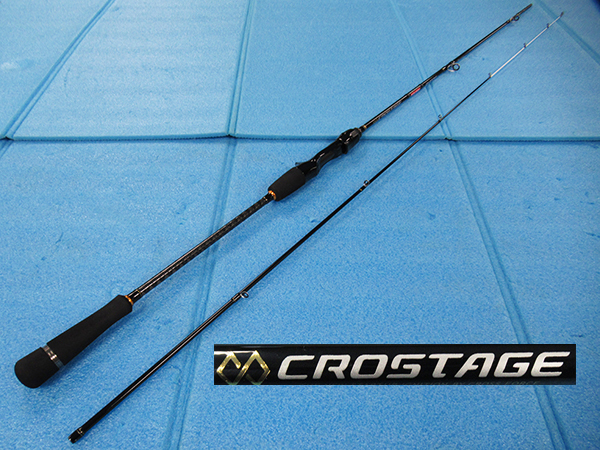 【目立った傷や汚れなし （詳細）】メジャークラフト Major Craft CROSTAGE クロスステージ MICRO JIGGING CRXJ-B762MJ/S 釣り竿 ロッド 2ピース ...
