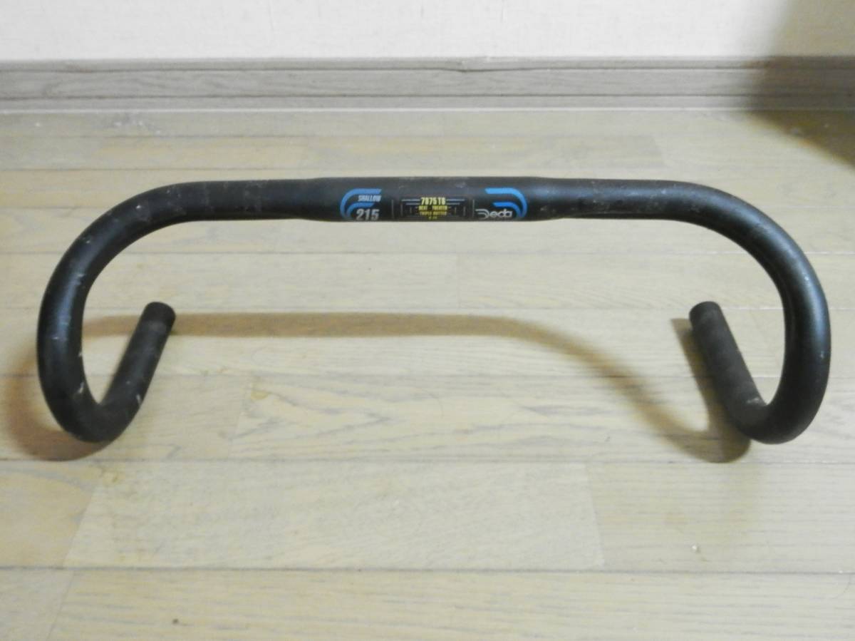 【やや傷や汚れあり】DEDA デダ shallow 215 ドロップハンドル エンド外-外440mm クランプ径26mmの落札情報詳細 ...