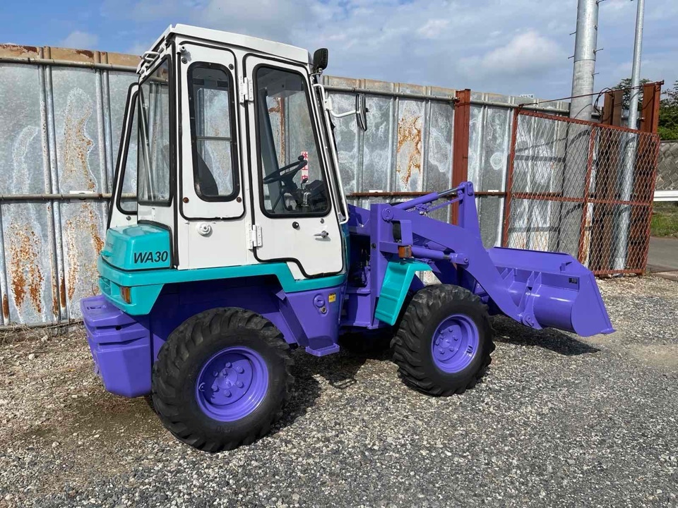 【やや傷や汚れあり （詳細）】 栃木県 中古 コマツ WA30-5 ホイルローダー 除雪機 建機キャビン付き タイヤショベル0.4の落札情報詳細 - Yahoo!オークション落札価格検索 オークフリー