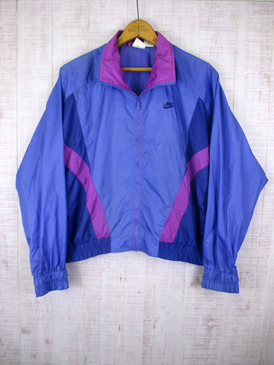 【目立った傷や汚れなし】80's ヴィンテージ NIKE ナイキ ナイロンジャケット M（Womens） lojn-10の落札情報詳細 ...