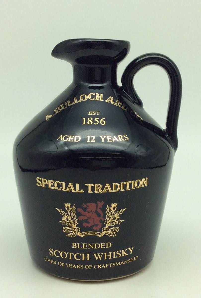 【未使用】MM52★〈未開栓〉A.BULLOCH AND CO. バロック 12年 スペシャル トラディション スコッチ ウイスキー 黒 陶器 700ml 40％ 洋酒 古酒 ★の落札情報詳細 ...