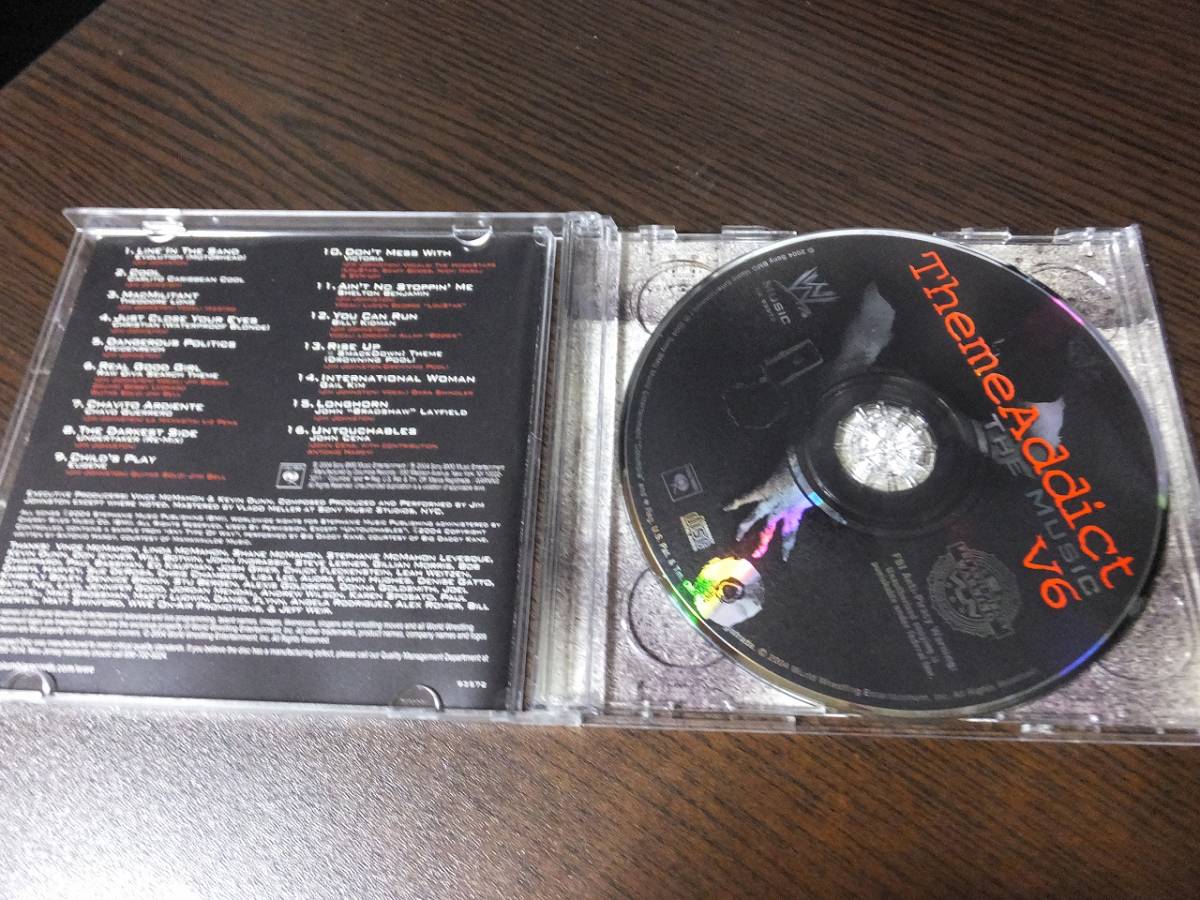 【やや傷や汚れあり】Themeaddict: WWE the Music V6 DVD付 （プロレス WWE) の落札情報詳細| ヤフオク落札 ...