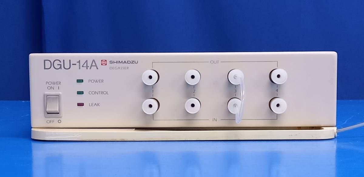 【傷や汚れあり】島津製作所 Shimadzu 高速液体クロマトグラフ Dgu 14a Degasser 4ラインデガッサー の落札情報詳細