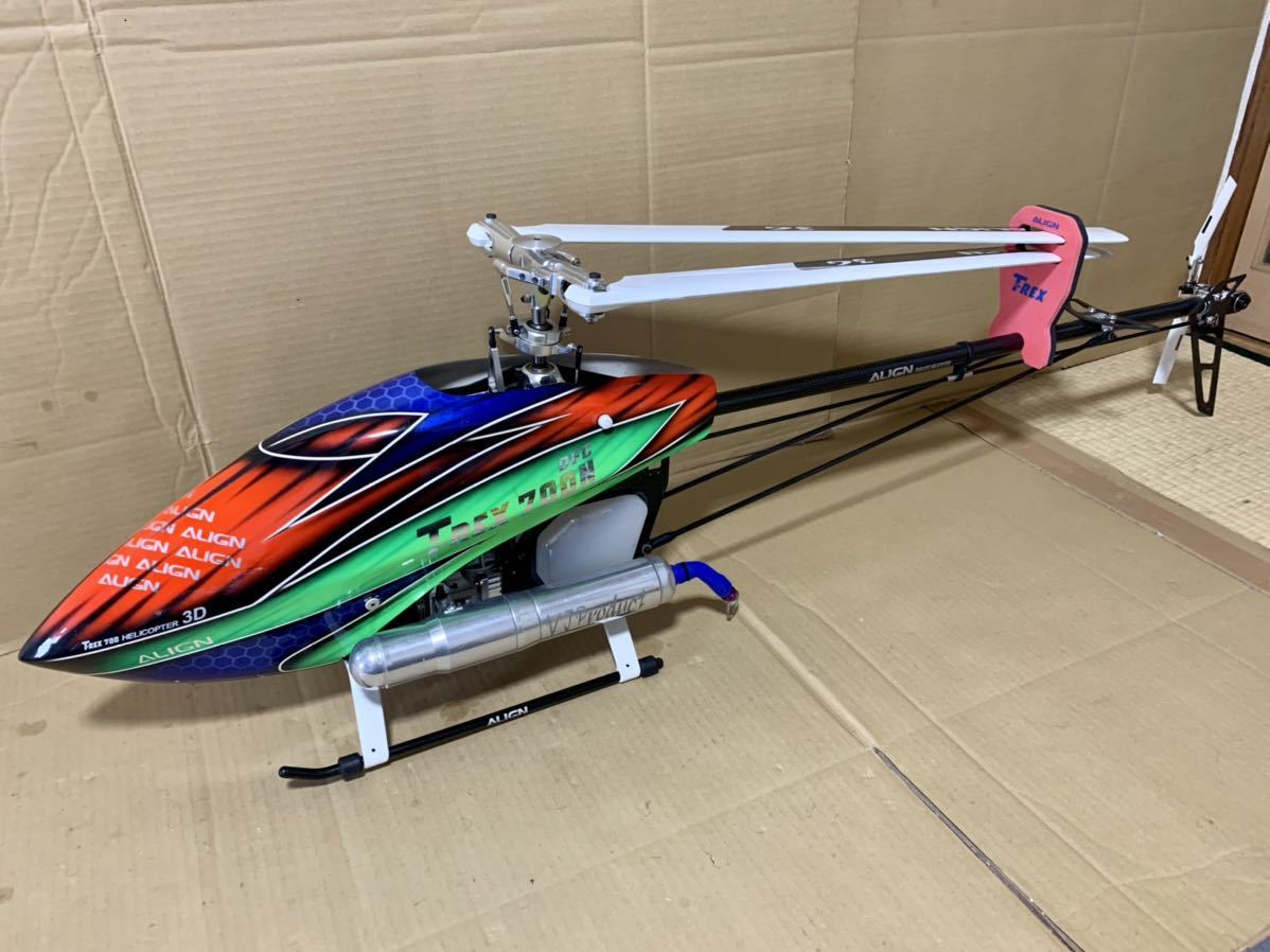 【やや傷や汚れあり】アライン T-REX 700N DFC YS 91 SRX エンジン ヘリコパター ALIGN T-Rex 700 クラス ニトロ R/C Helicopterの落札情報 ...