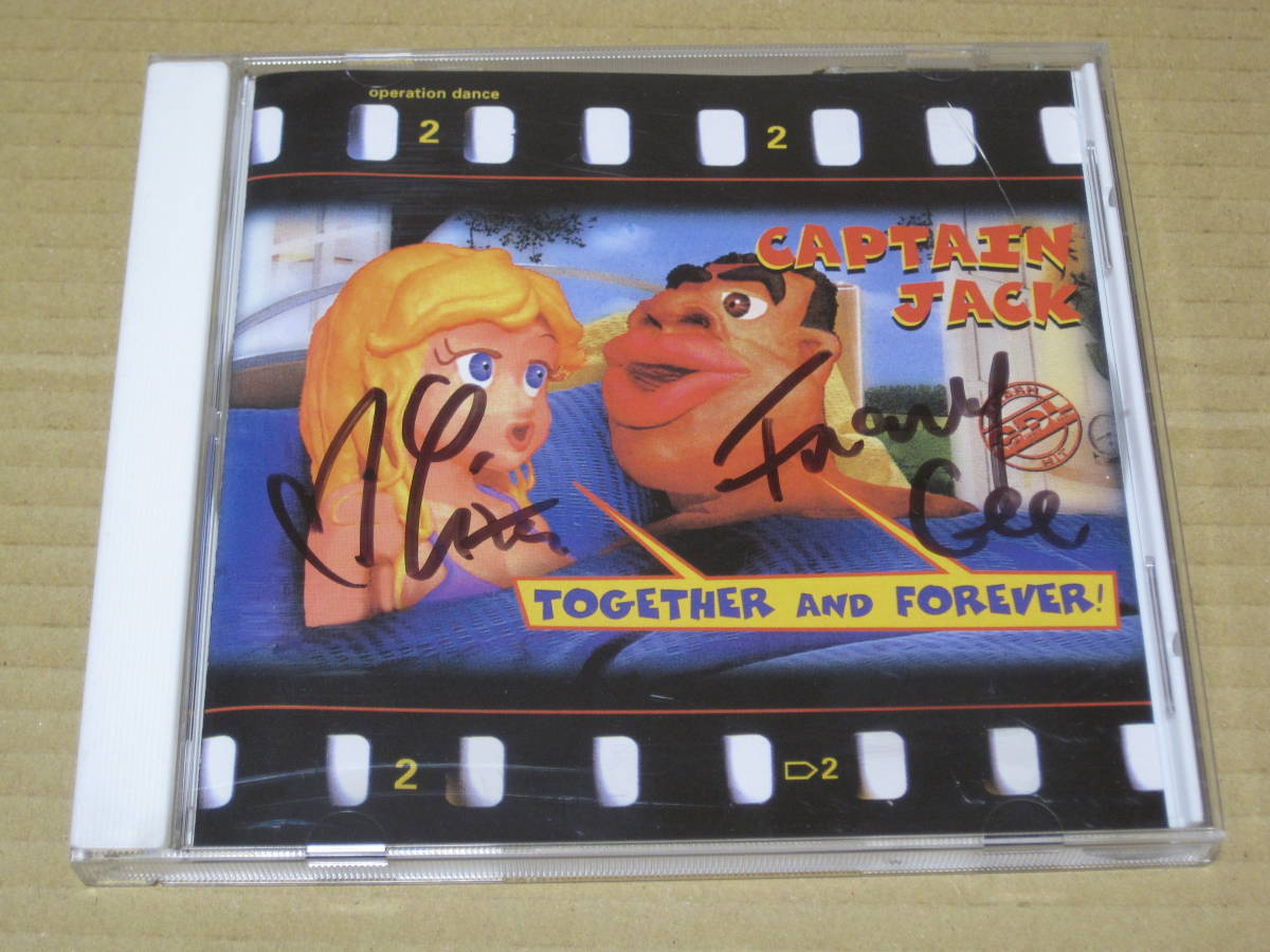 【傷や汚れあり】【CD】CAPTAIN JACK (キャプテン ジャック) / TOGETHER AND FOREVER サイン入り PR〇 ...
