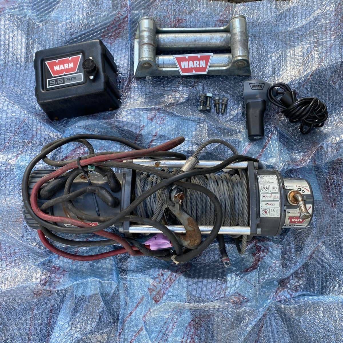 ウインチ 電動WARN M6000 24v 中古品 の落札情報詳細| ヤフオク落札価格情報 オークフリー