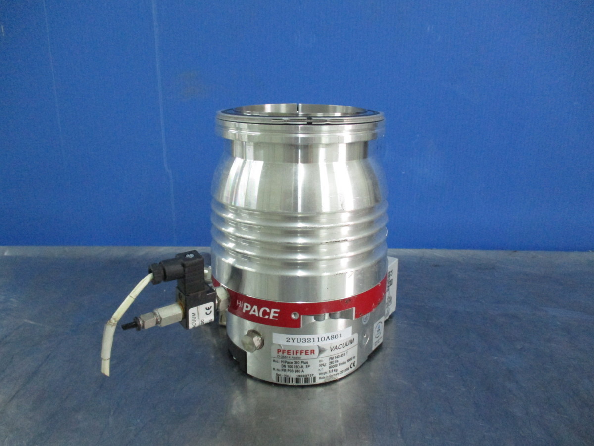 【傷や汚れあり】PFEIFFER VACUUM ターボ分子ポンプ HIPACE 300 PLUS D-35614A TC100 の落札情報詳細 ...