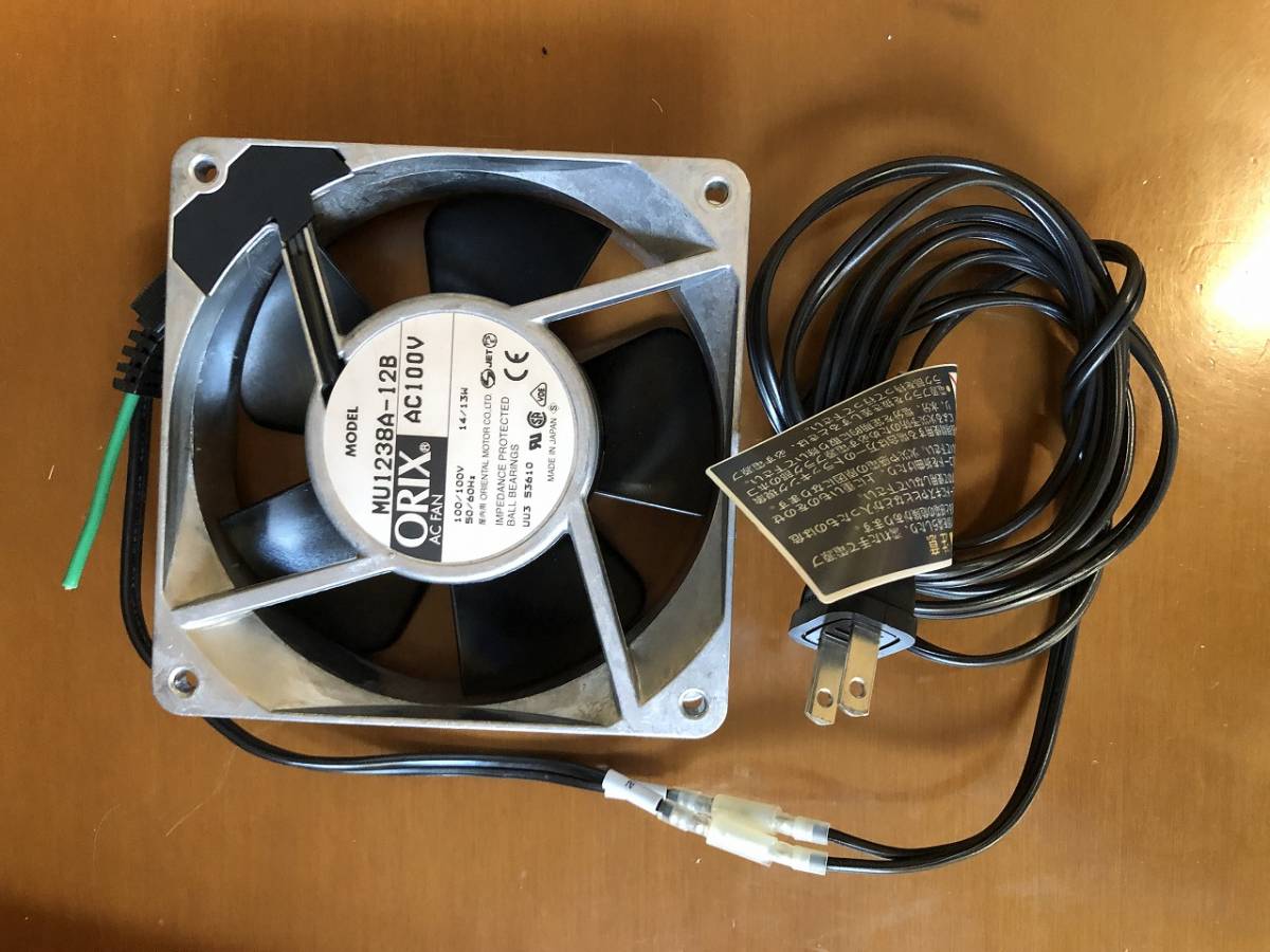 オリエンタルモーター プロペラファン Mu1238b 11b Ac100v の落札情報詳細 ヤフオク落札価格情報 オークフリー
