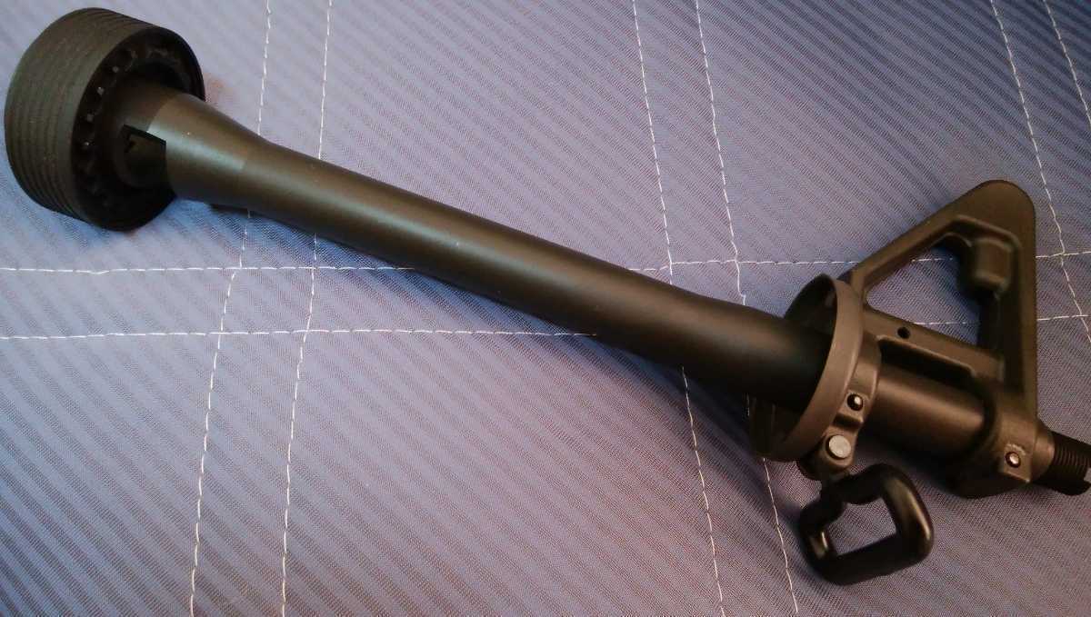 【やや傷や汚れあり】DNA CAR XM177E1 フロント一式 アウターバレル フロントサイト デルタリング COLT VFC ...