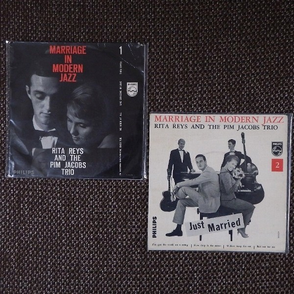 【中古】★Rita Reys/The Pim Jacobs Trio★Marriage In Modern Jazz1&2 オランダ ...