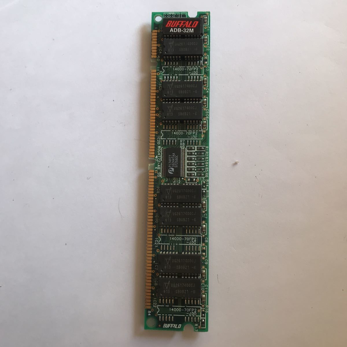 【やや傷や汚れあり】メモリ：BUFFALO ADB-32MB (168ピン/DIMM/60ns/32MB) の落札情報詳細| ヤフオク落札価格 ...