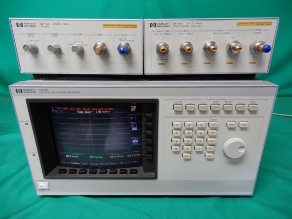 【やや傷や汚れあり】 HP 54120B 54118A 54124A DIGITIZING OSCILLOSCOPE オシロスコープ ...