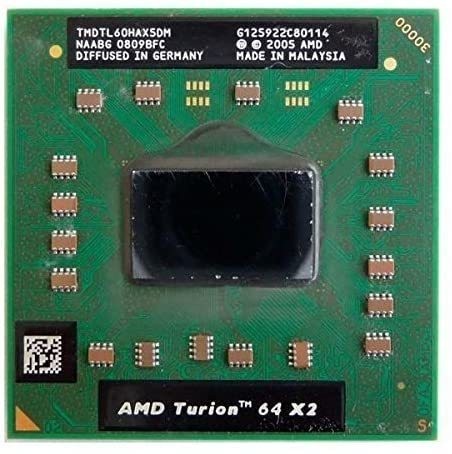 【未使用に近い】【管理A】 65nm-AMD Turion 64 X2 Mobile technology TL-60-TMDTL60HAX5DM / CPU Processorの落札情報詳細 ...
