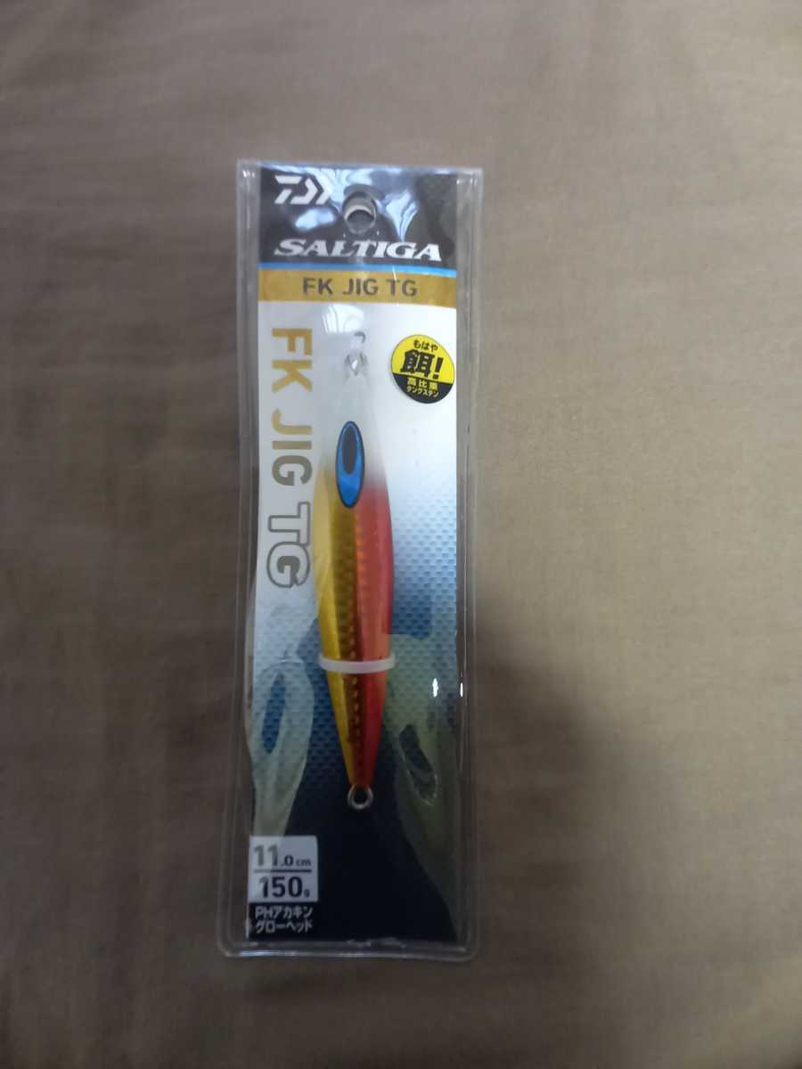 【未使用】ダイワ グローブライド ソルティガ FK JIG TG 150g PHアカキングローヘッド 新品未開封品の落札情報詳細 - ヤフオク落札価格検索 オークフリー