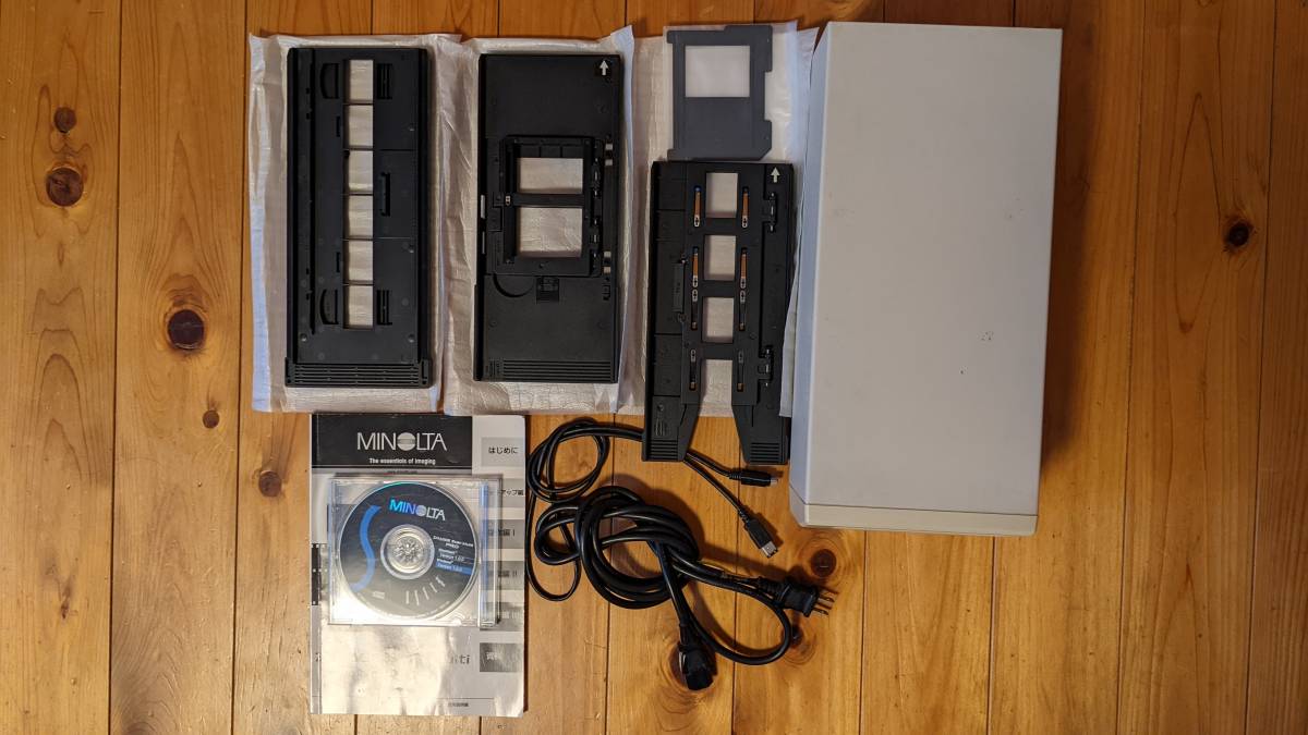 【傷や汚れあり】MINOLTA DiMAGE SCAN Multi PRO フィルムスキャナー 通電確認のみ（着払い）の落札情報詳細 ...