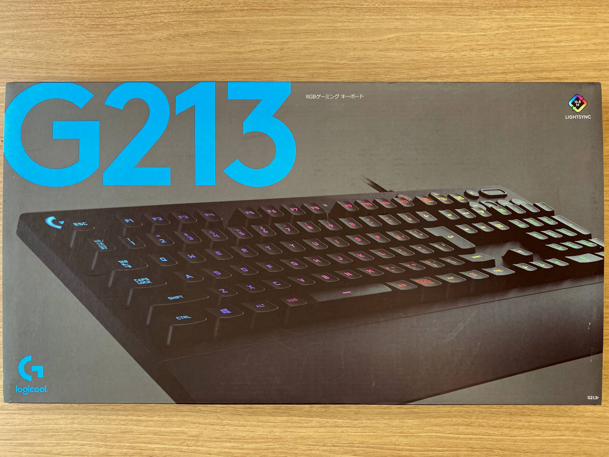 【未使用】Logicool ロジクール G213 Prodigy ゲーミングキーボード USB 有線 正規品 新品 送料無料の落札情報詳細 ...