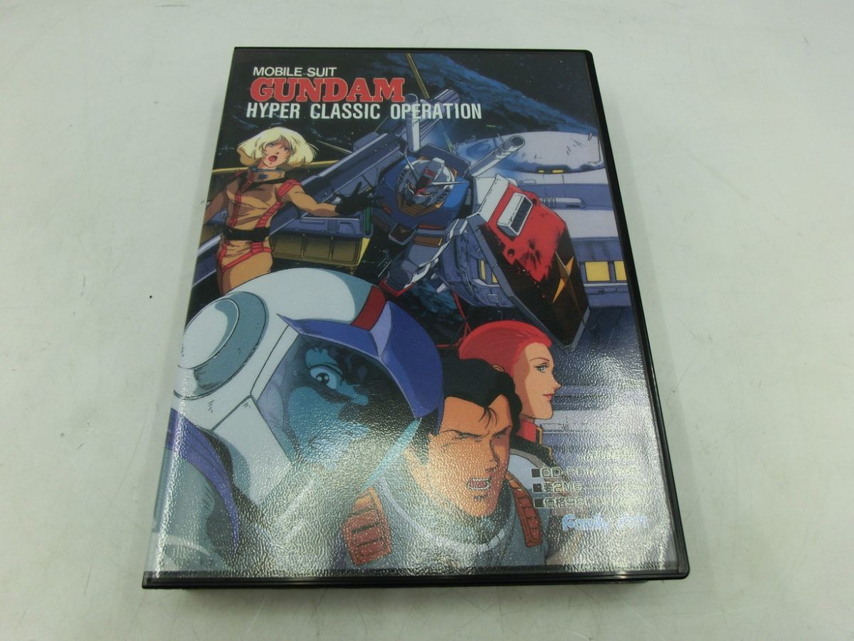 【目立った傷や汚れなし】T【て-32】【60サイズ】美品/FM TOWNS/ガンダム HYPER CLASSIC OPERATION/CD ...