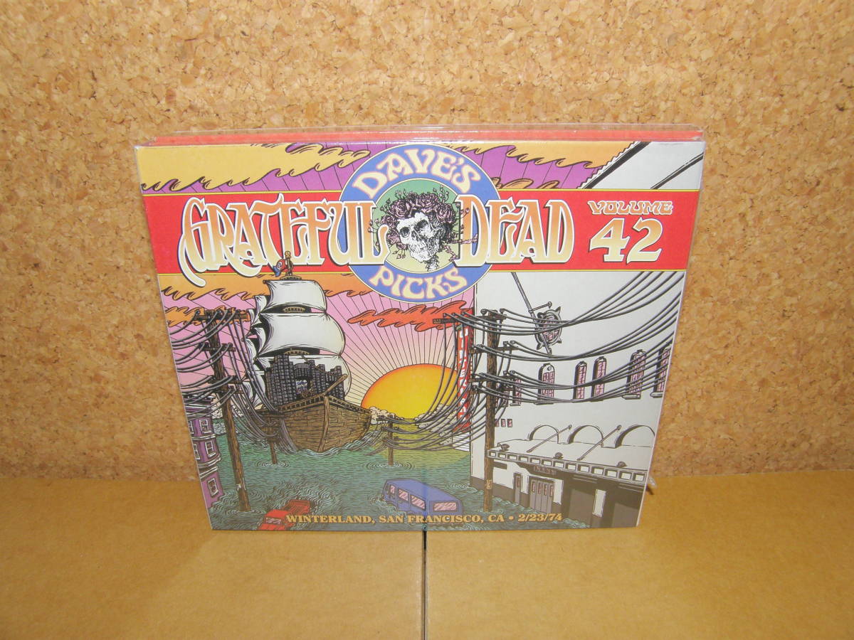【未使用】Grateful Dead / Dave's Picks Vol.42 WINTERLAND, SAN FRANCISCO, CA 2/23/74 3CD＋限定Bonus CD付 ...