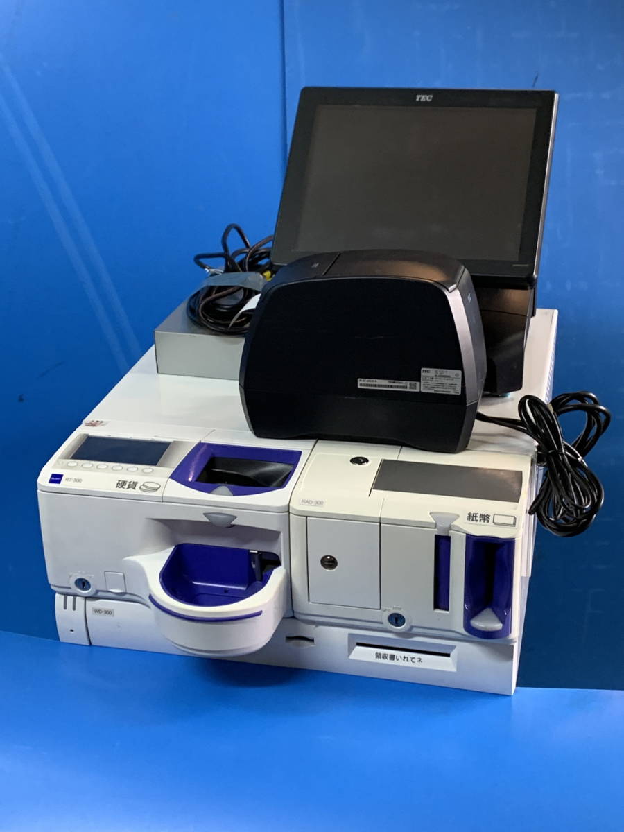 【やや傷や汚れあり】★グローリー 自動釣銭機 RT-300/RAD-300/WD-300 TEC QT-11/TR-QT★の落札情報詳細 ...