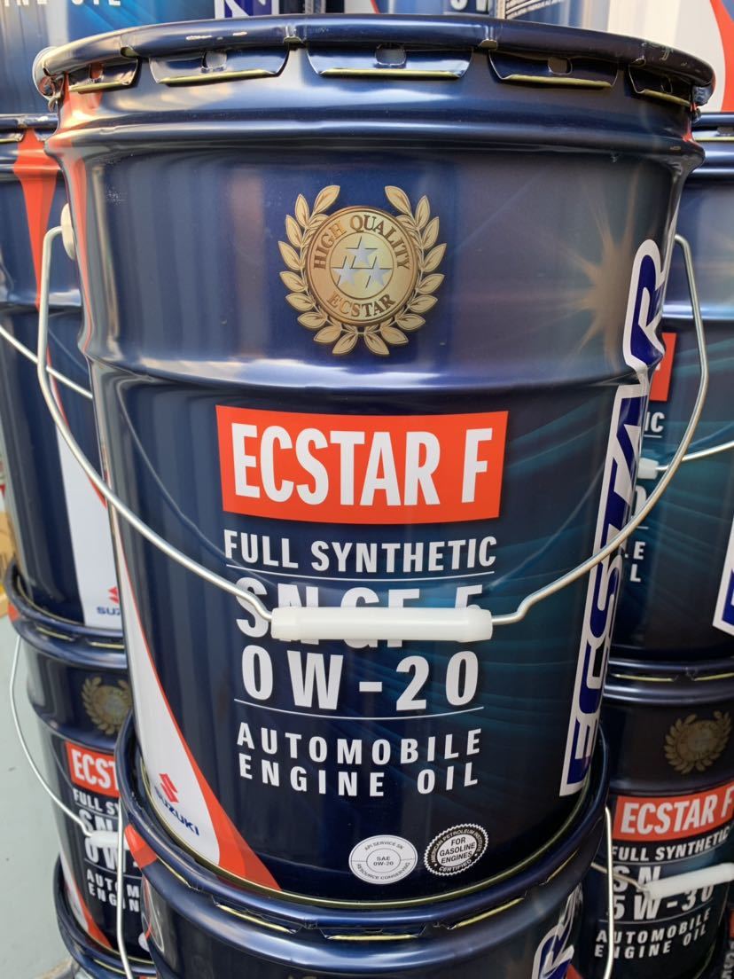 【未使用】★0w20☆★新品☆★ スズキ純正 エンジンオイル エクスターF SN 0W-20 20L 99000-21D30-026 ☆★エレメント6個まで同梱可能の落札情報詳細 - ヤフオク ...