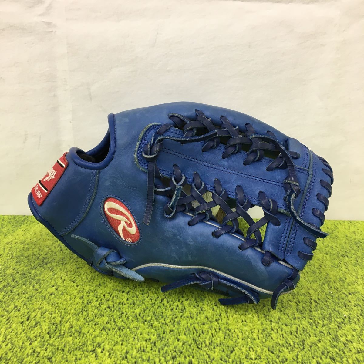 【傷や汚れあり】G-1073 ローリングス Rawlingsプロモデル pro model usa 軟式 RG-6PM ピッチャー グラブ ...
