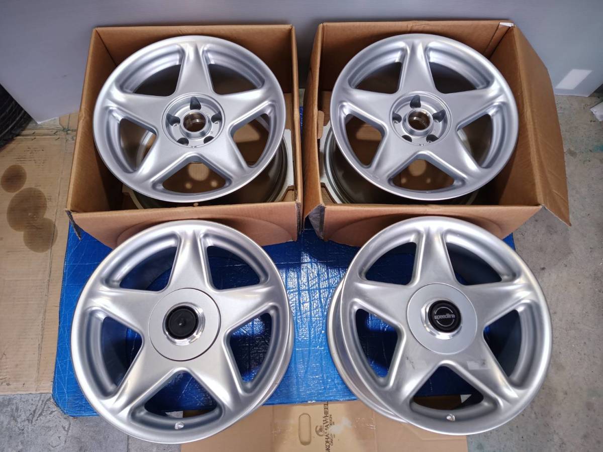 【傷や汚れあり】☆新品未使用☆ SPEEDLINE MISTRAL 6 17インチ 9.5j +25 5H PCD114.3 R32 GTR ...