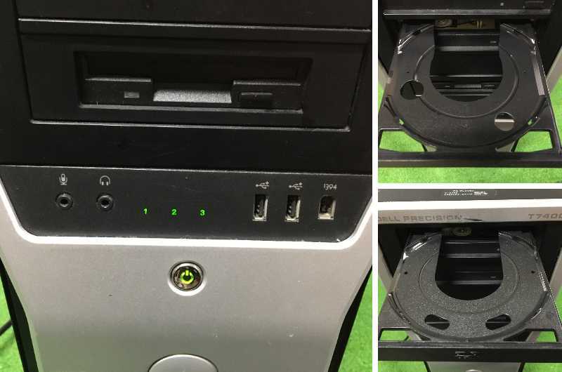 【全体的に状態が悪い】⑧ 【ジャンク】 DELL デル Precision T7400 デスクトップ パソコン DCDO 12-105の落札 ...