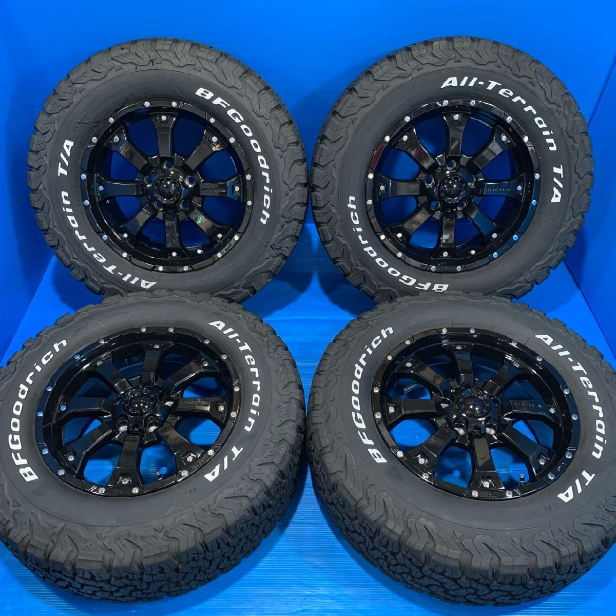 MKW MK-46 M/L+ 7.0×16 JEEP レネゲード ホイール BFグッドリッチ AT オールテレーン KO2 4本セット の落札情報詳細| ヤフオク落札価格情報 オークフリー