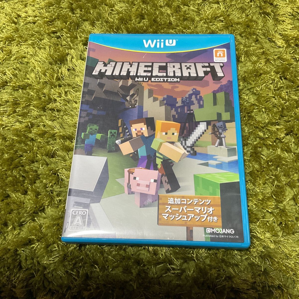 【やや傷や汚れあり】Wii U マインクラフト MINECRAFT Wii U EDITIONの落札情報詳細 - ヤフオク落札価格検索 オークフリー