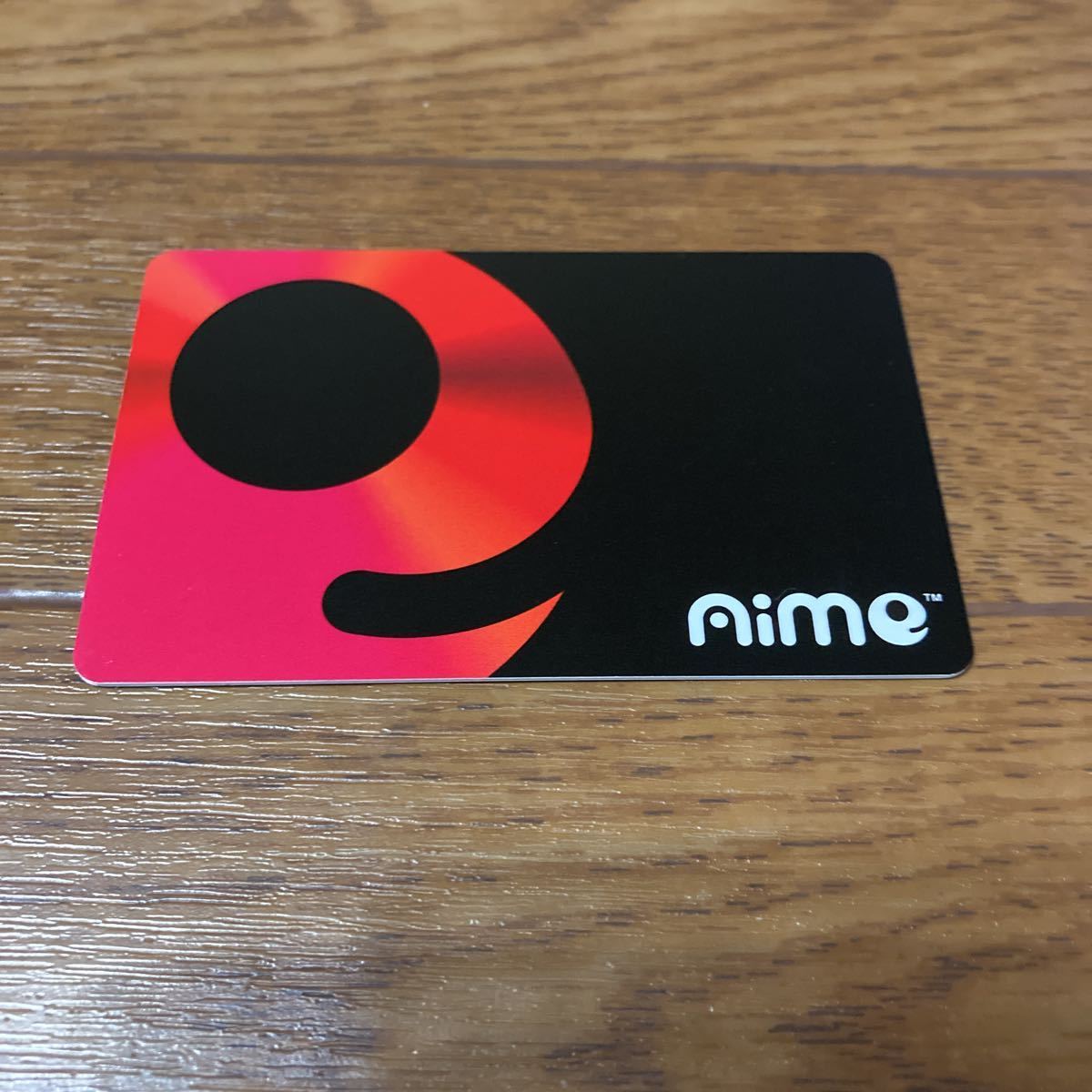 【未使用】新品 未使用 Aime カード アイミーカード 赤黒 初代デザイン の落札情報詳細 - Yahoo!オークション落札価格検索 オークフリー
