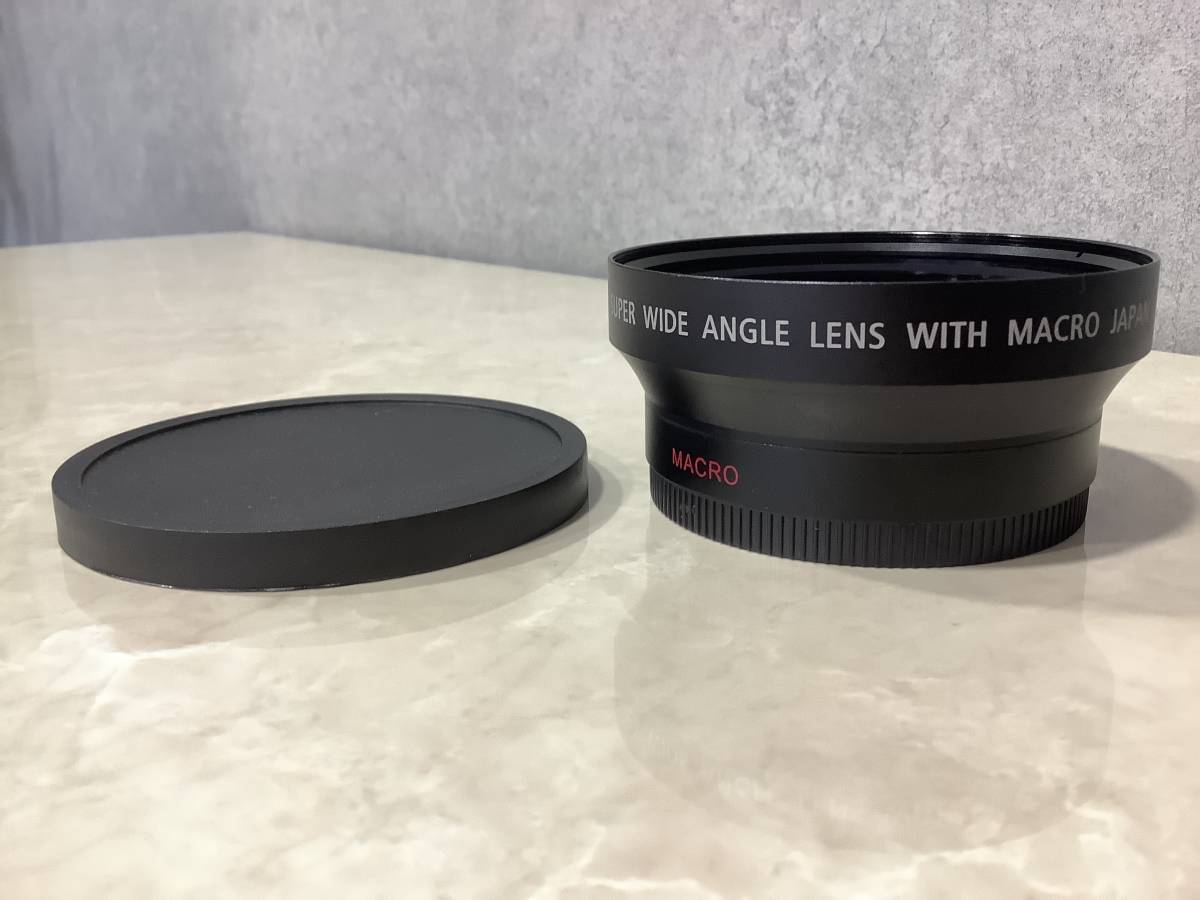 【目立った傷や汚れなし】美品 ワイドコンバージョンレンズ DIGITAL HIGH DEFINITION 0.43X SUPER WIDE ...