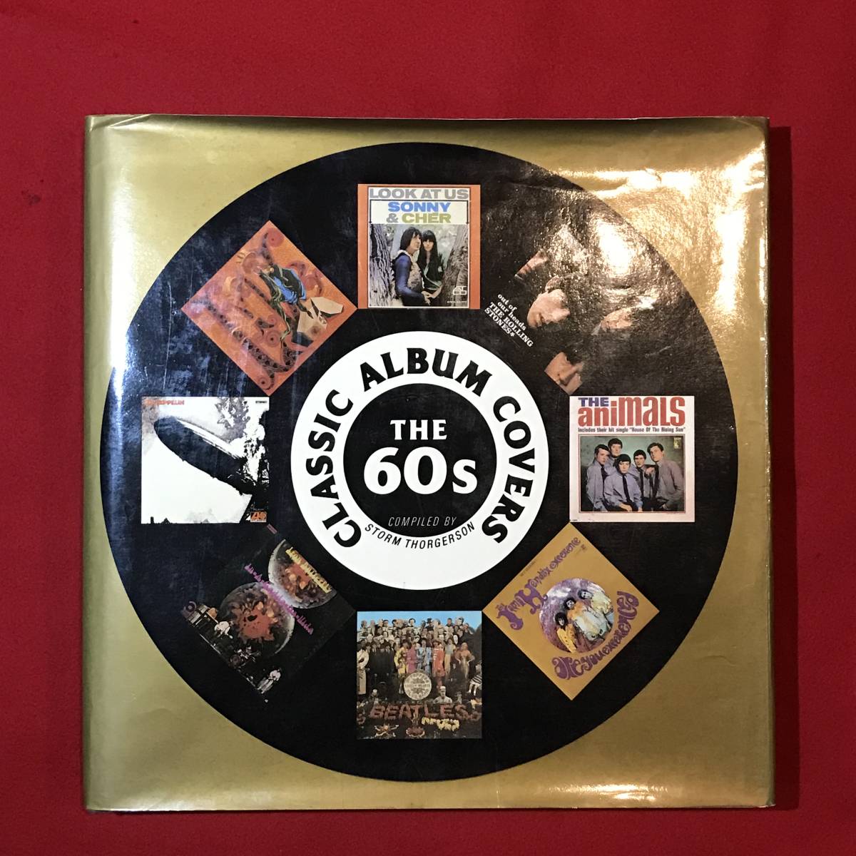 【やや傷や汚れあり】A4432 本・書籍【CLASSIC ALBUM COVERS OF THE 60s】クラシック アルバム 1960年代に ...