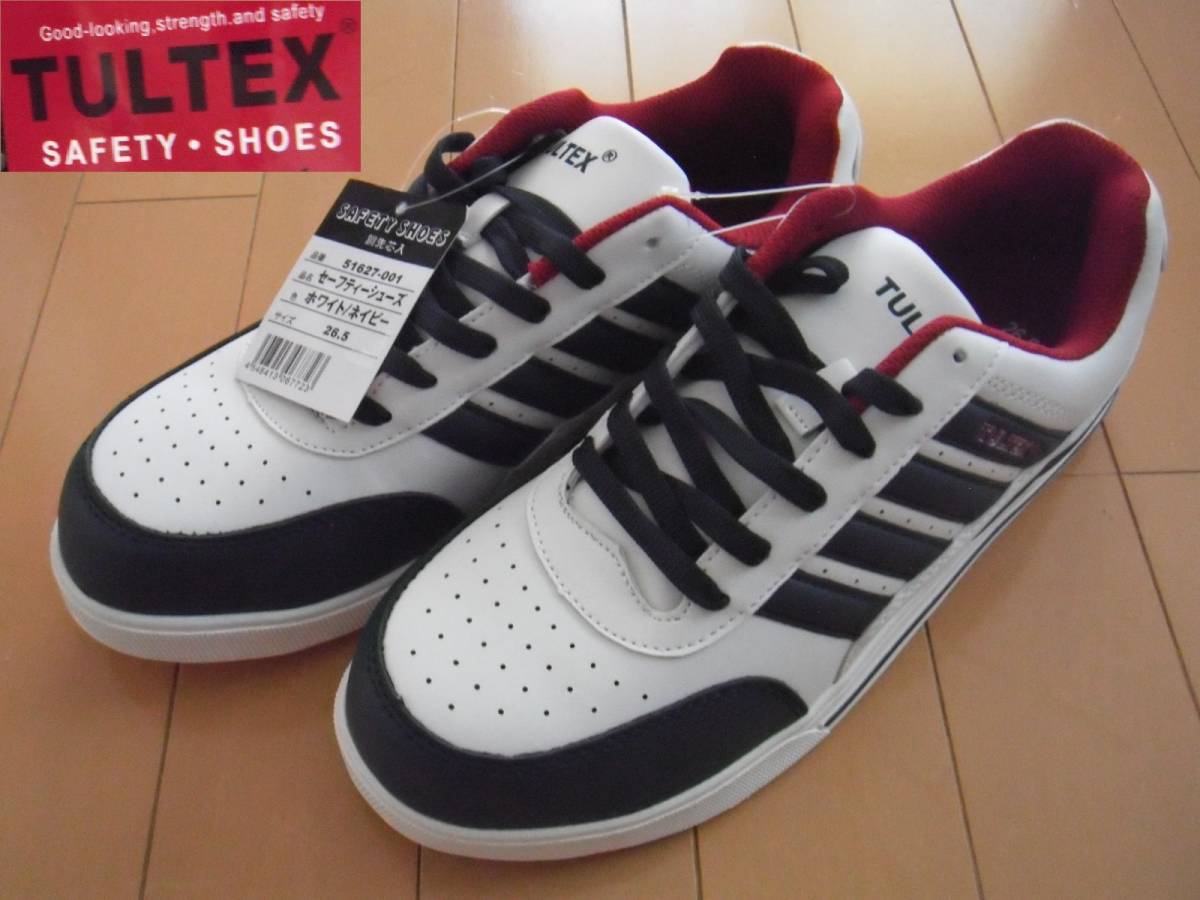【未使用】☆TULTEX/SAFETY・SHOES/タルテックス/安全靴/26.5㎝/未使用タグ付き☆ の落札情報詳細| ヤフオク落札価格情報 ...