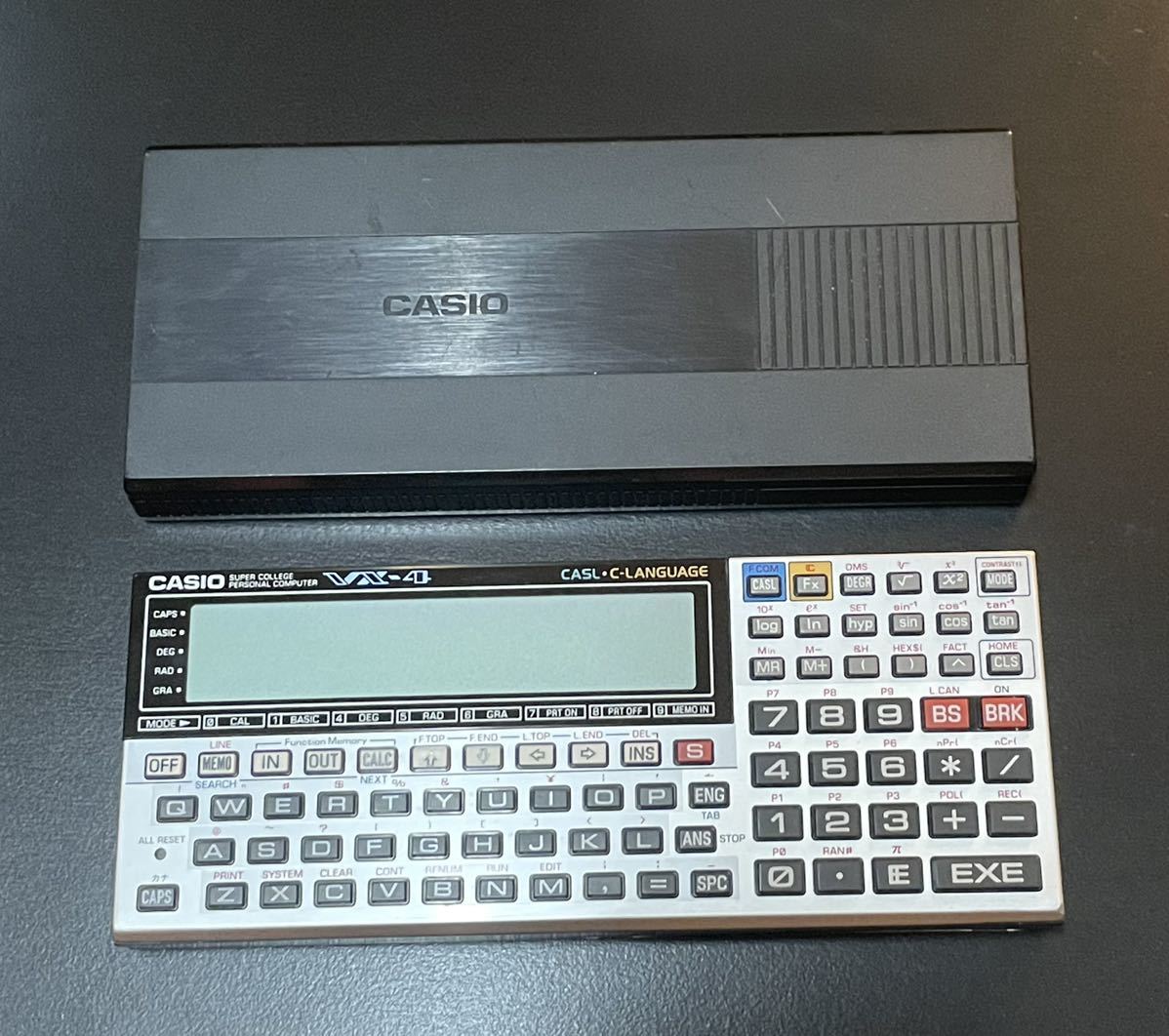 【やや傷や汚れあり】CASIO ポケットコンピューター VX-4 カシオ ポケコン SUPER COLLEGE 電源確認済み Pocket computer スーパーカレッジ の落札情報詳細 ...