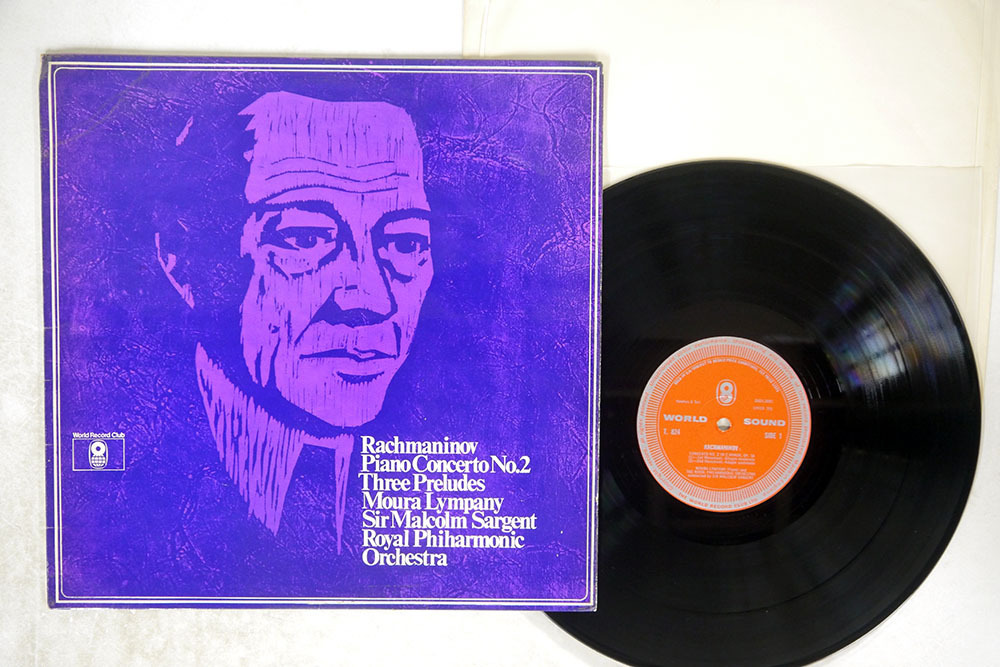 【傷や汚れあり】英 モーラ・リンパニー/ラフマニノフ ピアノ協奏曲 第2番/WORLD RECORD CLUB T.824の落札情報詳細 ...