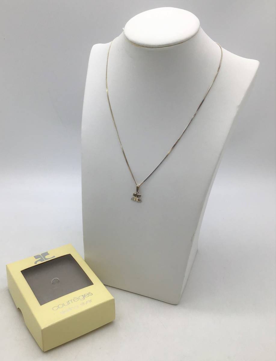 【傷や汚れあり】服飾小物【 courreges ロゴネックレス 】クレージュ ロゴ ペンダント 925刻印 sterling silver レディース 中古品 保管品 MNの落札情報詳細 ...