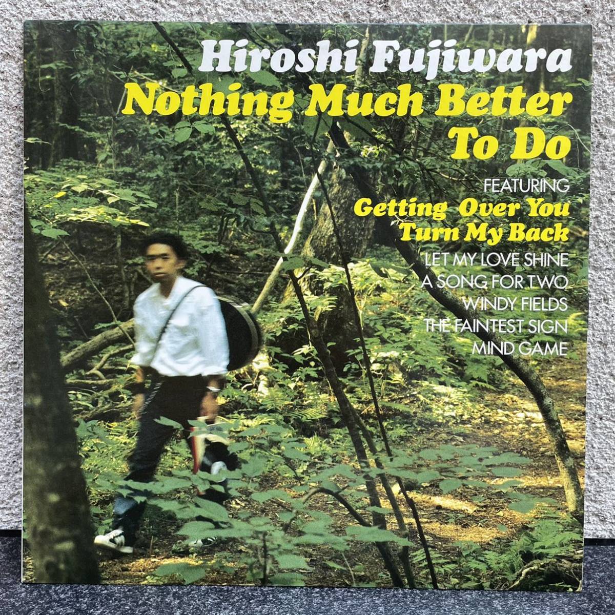 【やや傷や汚れあり】レア 藤原ヒロシ Fujiwara Hiroshi Nothing Much Better To Do Lp レコード の