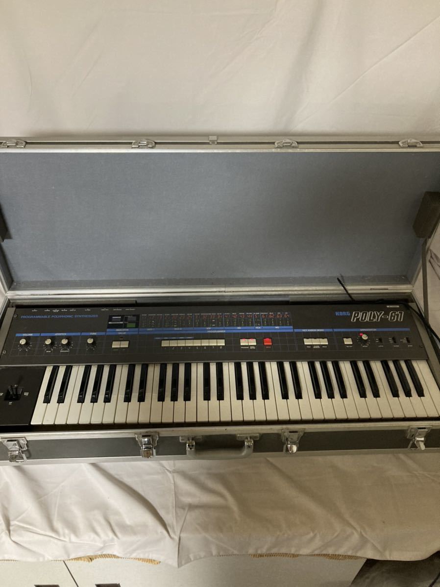 【傷や汚れあり】tt: KORG POLY-61シンセサイザー の落札情報詳細 - ヤフオク落札価格検索 オークフリー