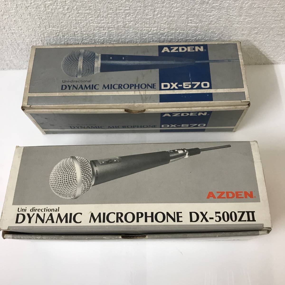 【やや傷や汚れあり】【中古】2本セット / AZDEN ダイナミックマイク / DX-570 / DX-500ZⅡの落札情報詳細 - ヤフオク落札価格情報 オークフリー