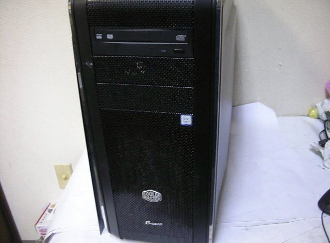 【やや傷や汚れあり】ゲーミングPC ex Computer G-GEAR neo(GX9J-E64/XT)Core i7 5960X /32GB/SSD SATA 250GB/GeForce ...