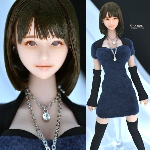 【未使用】*blue rose* 1/6カスタムドールヘッド ボディ本体 衣装 靴 フルセット 里帆 オビツ01 customdollの落札情報詳細 - ヤフオク落札価格検索 オークフリー