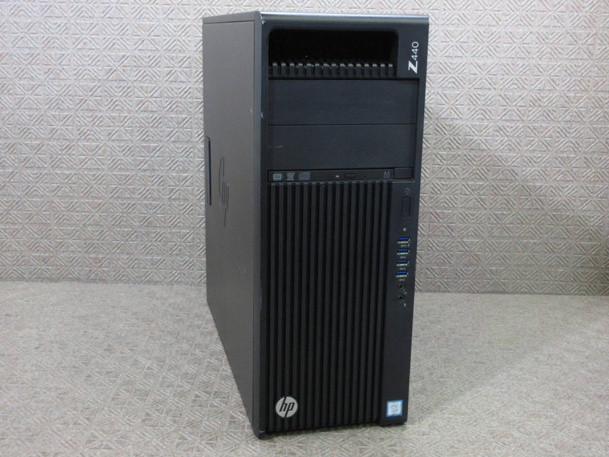【傷や汚れあり】※HDD無し HP Z440 Workstation / Xeon E5-1680v3 3.2GHz / 64GB ...