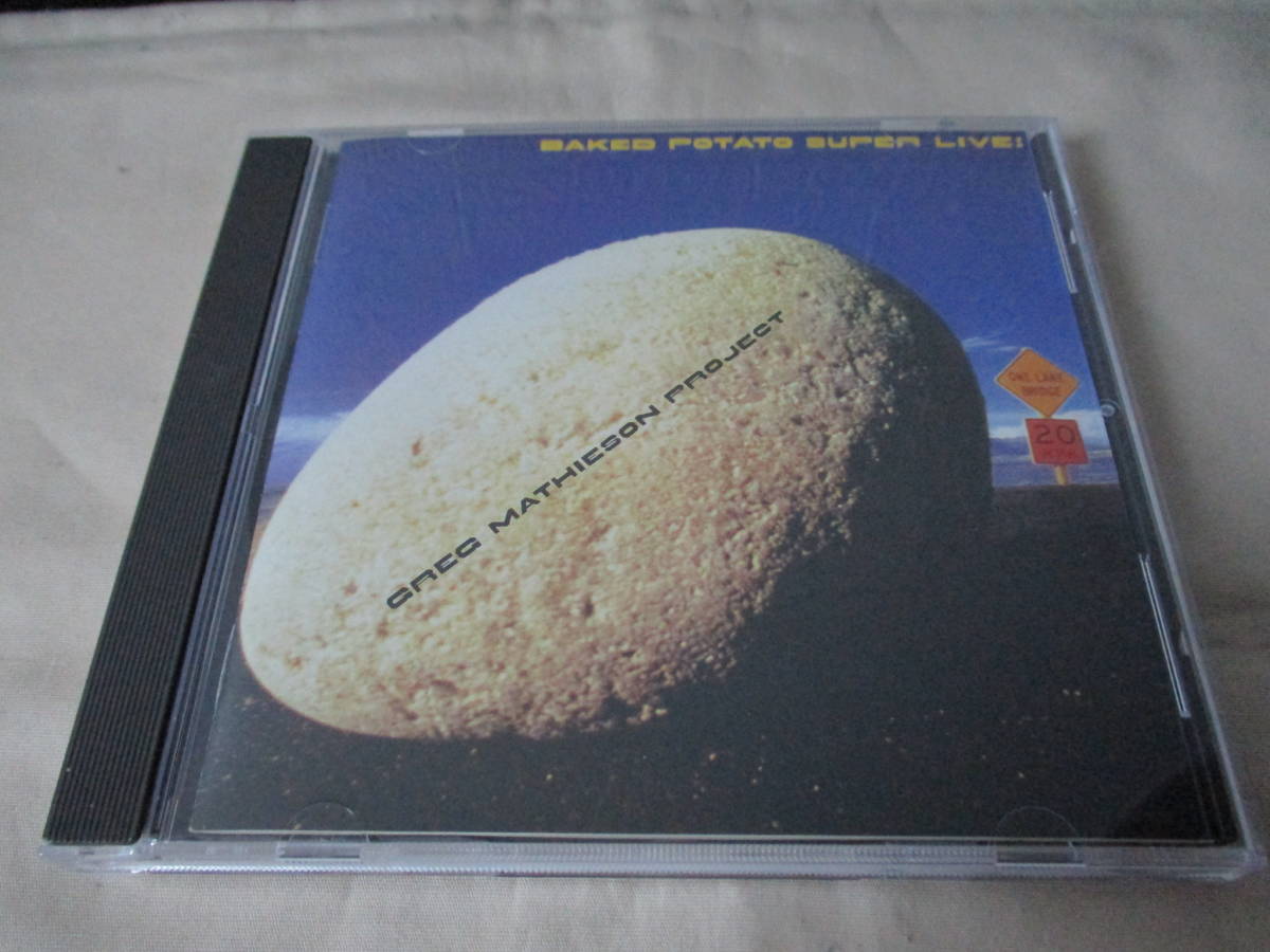 【やや傷や汚れあり】GREG MATHIESON PROJECT Baked Potato Super Live! ’86(original ...