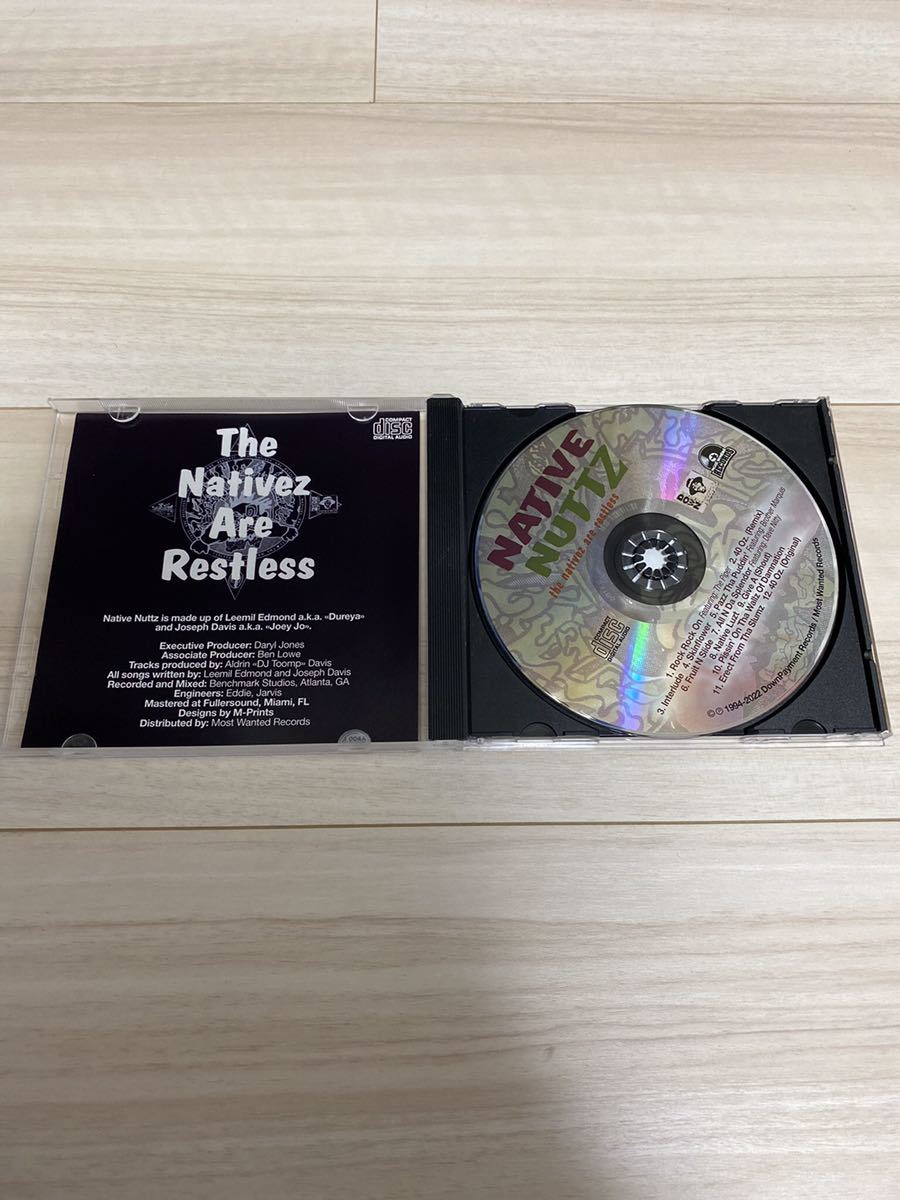 【未使用に近い】Native Nuttz the nativez are restless most wanted records 激レア盤 ...
