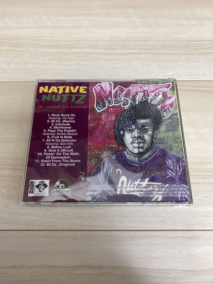 【未使用に近い】Native Nuttz the nativez are restless most wanted records 激レア盤 ...