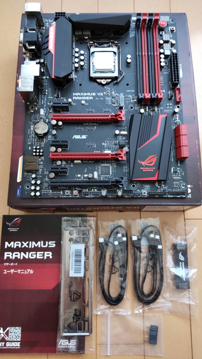 【傷や汚れあり】 セット品 Intel Core i7 4790K ASUS ROG MAXIMUS VII RANGER 16GB（DDR3 ...